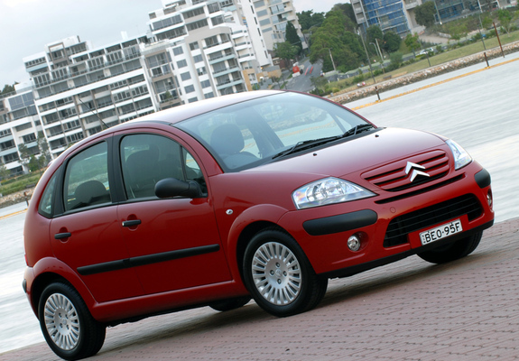Citroën C3 HDi AU-spec 2005–09 wallpapers