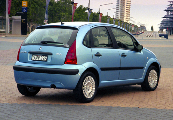 Citroën C3 AU-spec 2001–05 wallpapers