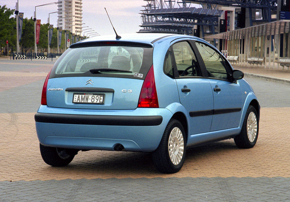 Citroën C3 AU-spec 2001–05 wallpapers