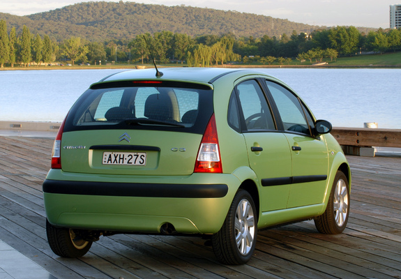 Citroën C3 AU-spec 2005–09 wallpapers