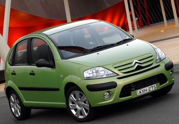 Citroën C3 AU-spec 2005–09 wallpapers
