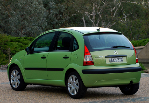 Citroën C3 AU-spec 2005–09 wallpapers