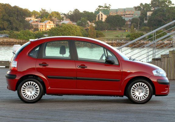 Citroën C3 HDi AU-spec 2005–09 wallpapers