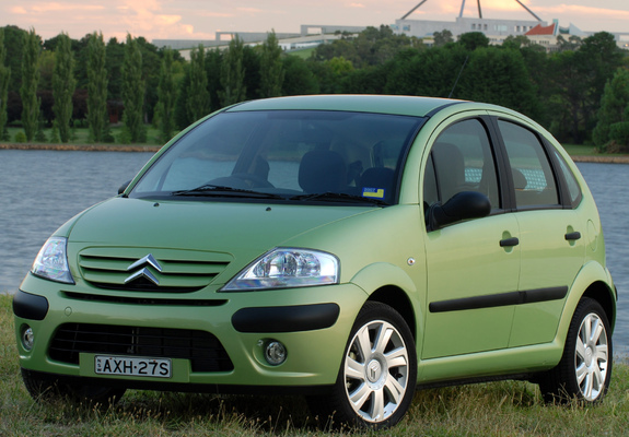 Citroën C3 AU-spec 2005–09 wallpapers