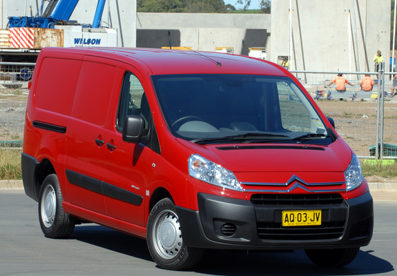 Citroën Dispatch Van LWB AU-spec 2009 images