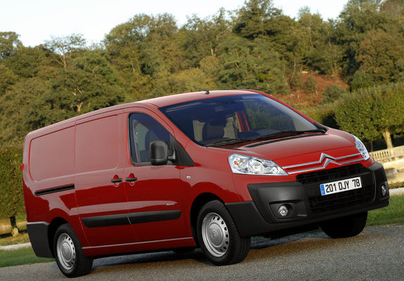 Citroën Jumpy Van Long 2007–12 wallpapers