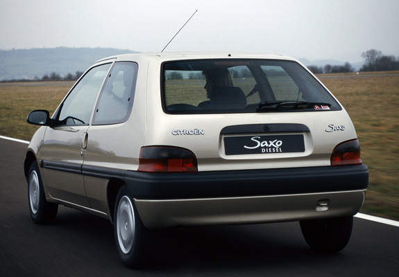 Citroën Saxo 3-door 1996–99 wallpapers