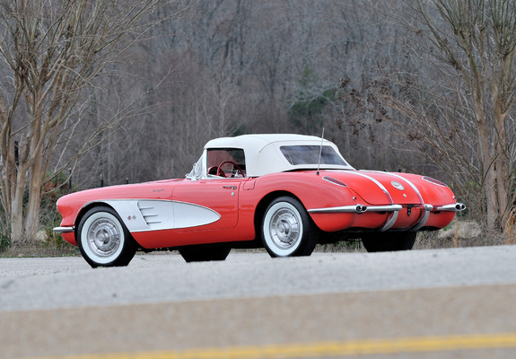 Corvette C1 Fuel Injection 1959–60 wallpapers