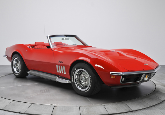Corvette Stingray L46 350 Convertible (C3) 1969 pictures