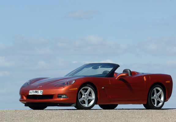 Corvette Convertible (C6) 2005 wallpapers