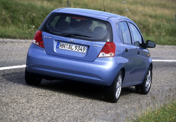 Daewoo Kalos 5-door (T200) 2002–05 wallpapers