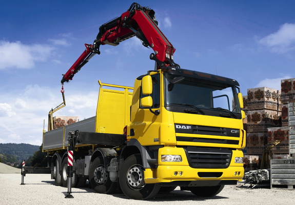 DAF CF85.460 8x2 FAQ Day Cab 2006–13 wallpapers