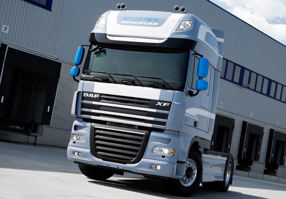 DAF XF105 Blue Edition 2010 wallpapers