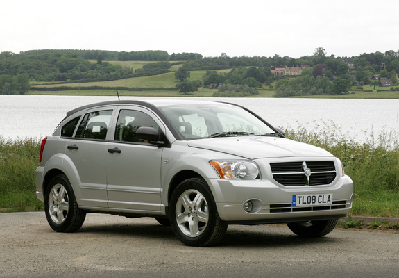 Images of Dodge Caliber UK-spec 2006–09