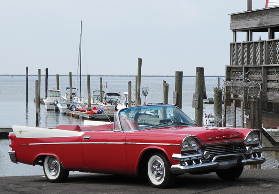 Photos of Dodge Coronet Super D-500 Convertible 1958