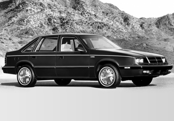Dodge Lancer 1985–89 wallpapers