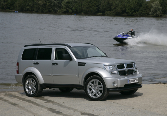 Images of Dodge Nitro UK-spec 2007–09