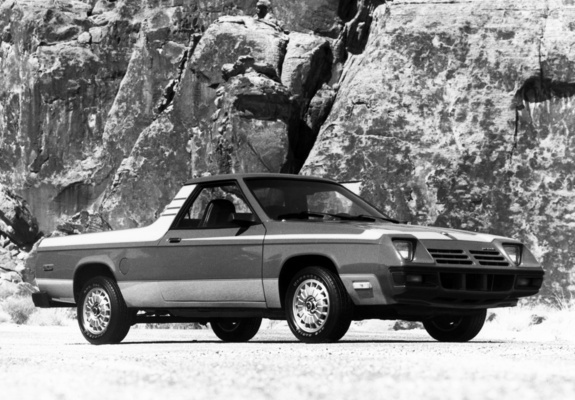 Dodge Rampage 1982–84 wallpapers