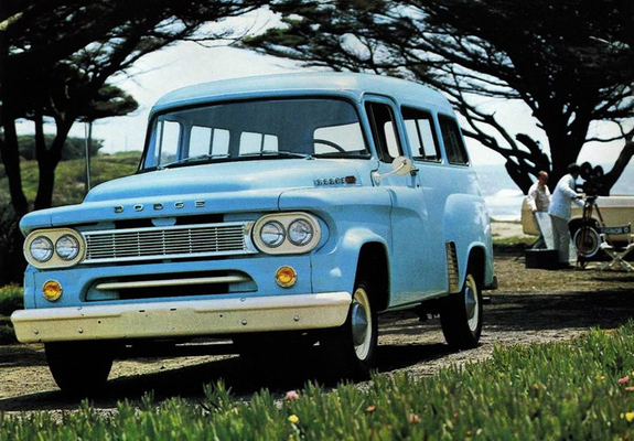 Dodge D100 2WD Town Wagon (T) 1963 pictures