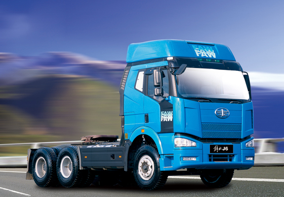 FAW J6 6x4 Tractor 2007 wallpapers