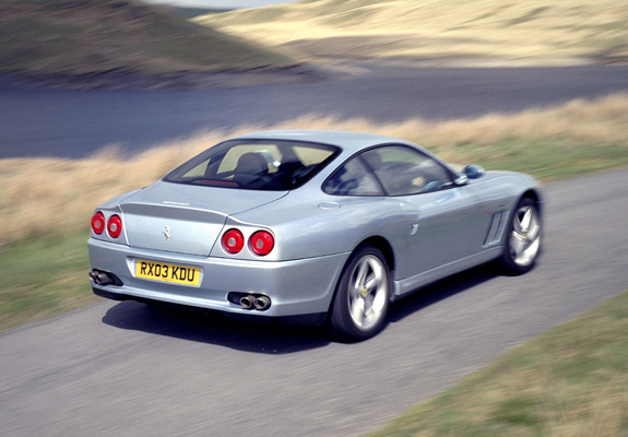 Ferrari 575 M Maranello UK-spec 2002–06 wallpapers