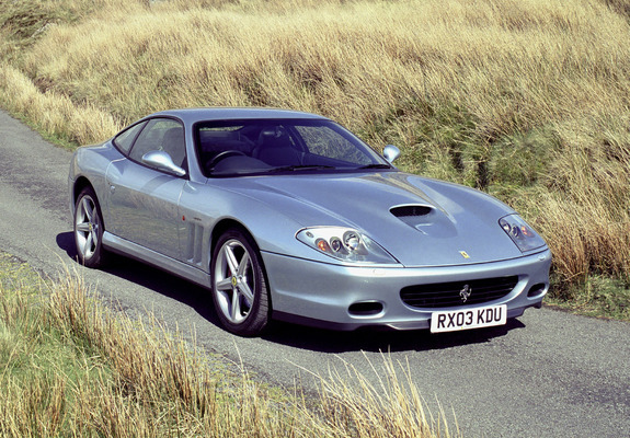 Ferrari 575 M Maranello UK-spec 2002–06 wallpapers