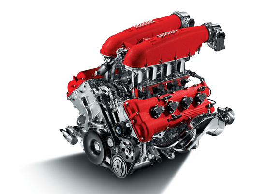 Ferrari Engine Wallpaper 4k