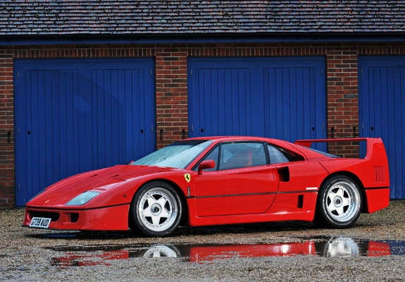 Ferrari F40 1987–92 wallpapers
