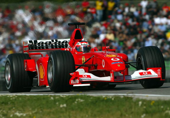 Ferrari F2002 2002 wallpapers