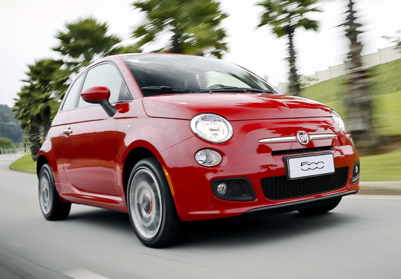 Fiat 500 Sport Air BR-spec 2011 wallpapers