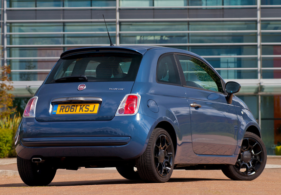 Photos of Fiat 500 TwinAir Plus UK-spec 2011