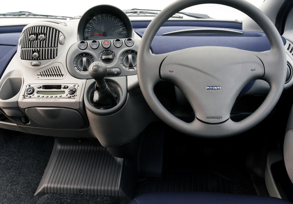 Fiat Multipla UK-spec 2000–02 images