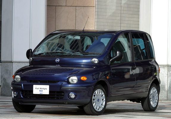 Images of Fiat Multipla JP-spec 2002–04