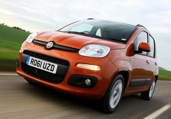 Fiat Panda UK-spec (319) 2012 wallpapers