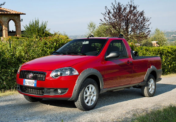 Images of Fiat Strada Trekking Short Cab EU-spec 2012