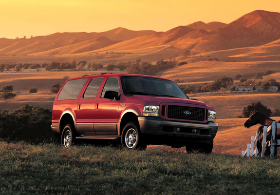 Ford Excursion Eddie Bauer 2003–04 wallpapers