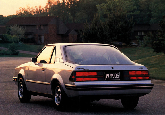 Photos of Ford EXP 1982–85