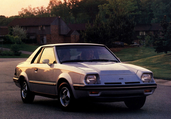 Pictures of Ford EXP 1982–85