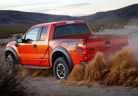 Ford F-150 SVT Raptor SuperCab 2009–12 wallpapers