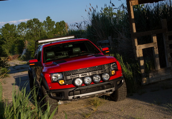 Roush F-150 SVT Raptor by Greg Biffle 2012–13 wallpapers