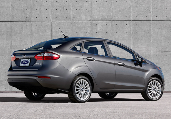 Ford Fiesta Sedan US-spec 2013 wallpapers