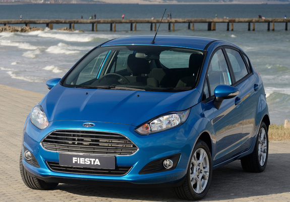 Photos of Ford Fiesta 5-door ZA-spec 2013
