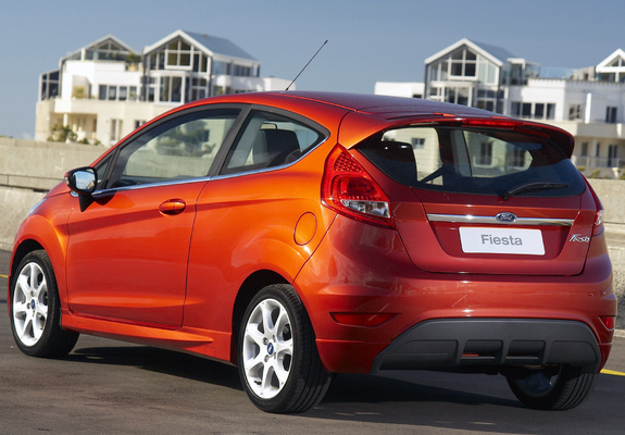 Ford Fiesta 3-door ZA-spec 2008–13 wallpapers