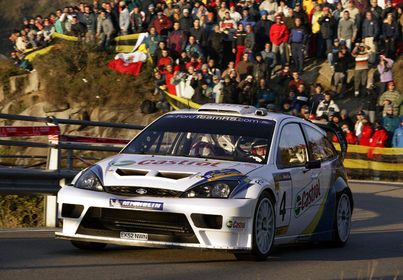 Ford Focus RS WRC 2003–04 wallpapers