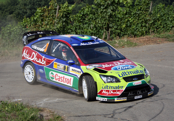 Ford Focus RS WRC 2008–10 wallpapers