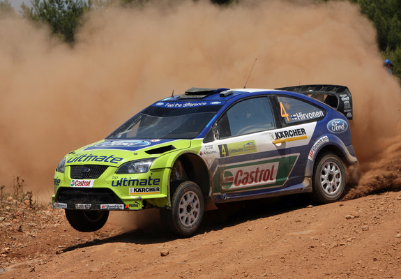 Ford Focus RS WRC 2005–07 wallpapers