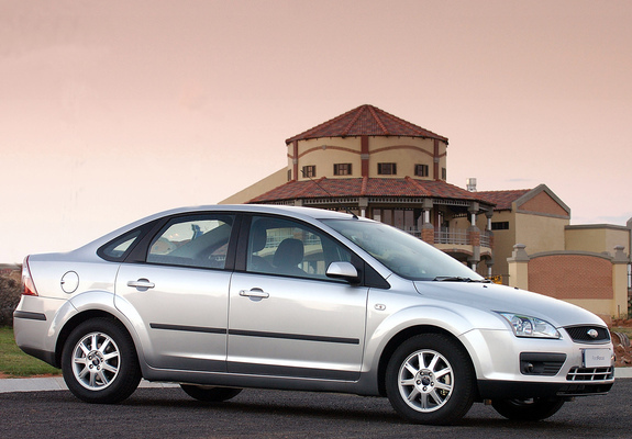 Ford Focus Sedan ZA-spec 2005–06 wallpapers