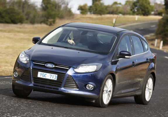Ford Focus 5-door AU-spec 2011 wallpapers