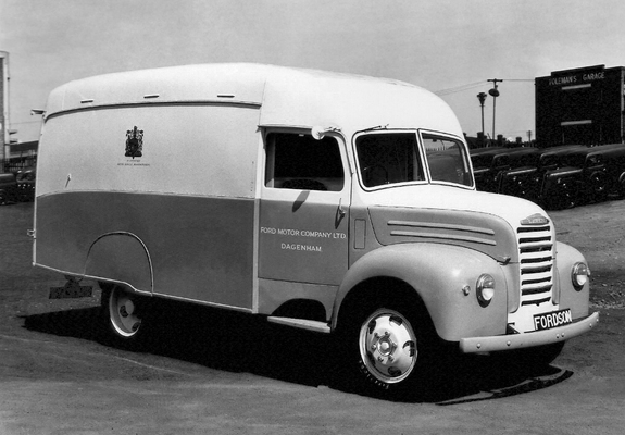 Fordson Thames ET6 Van 1947–57 wallpapers