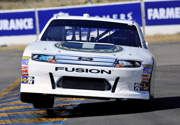 Photos of Ford Fusion NASCAR Sprint Cup Series Race Car 2009–12